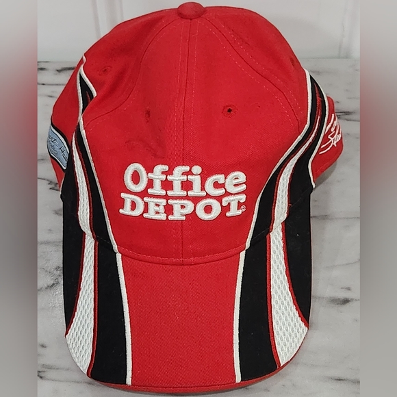 Nascar | Accessories | Nascar Office Depot Tony Stewart Red Racing Cap ...
